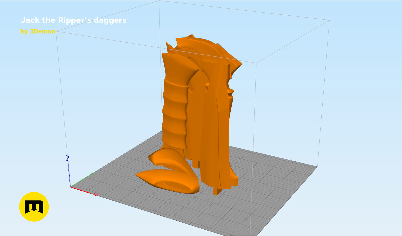 🗡️ JACK THE RIPPER DAGGERS・ 3D File for ・Cults