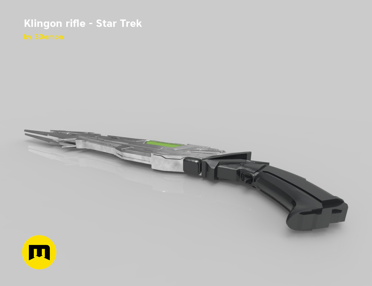 🖖 Klingon rifle・Fichier 3D pour ・Cults
