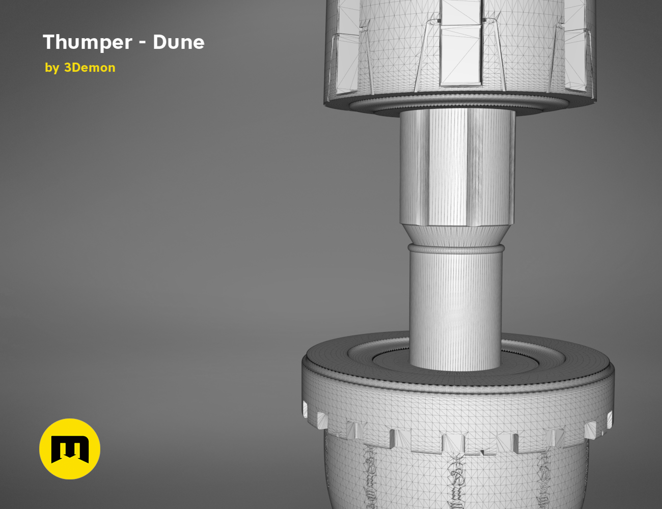 🔫 Thumper - Dune・ 3D File for 3D printing・Cults