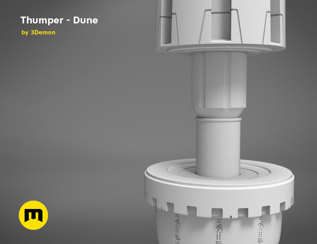 🔫 Thumper - Dune・ 3D File for 3D printing・Cults