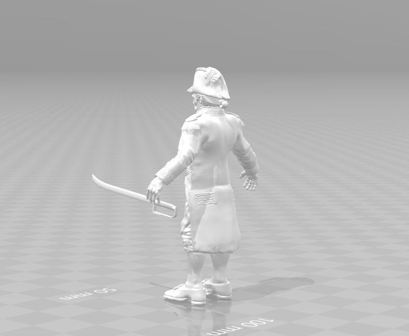 3D file Naval Captain 3D print model 🛥️ ・Model to download and 3D print ...