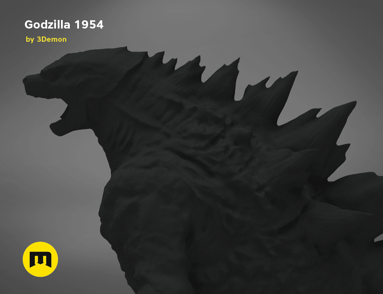 Free STL file Godzilla 1954 figure and bottle opener 🍾 (OBJ)・Design to ...