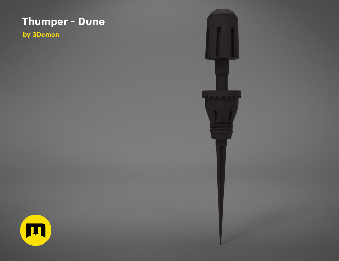 🔫 Thumper - Dune・ 3D File for 3D printing・Cults