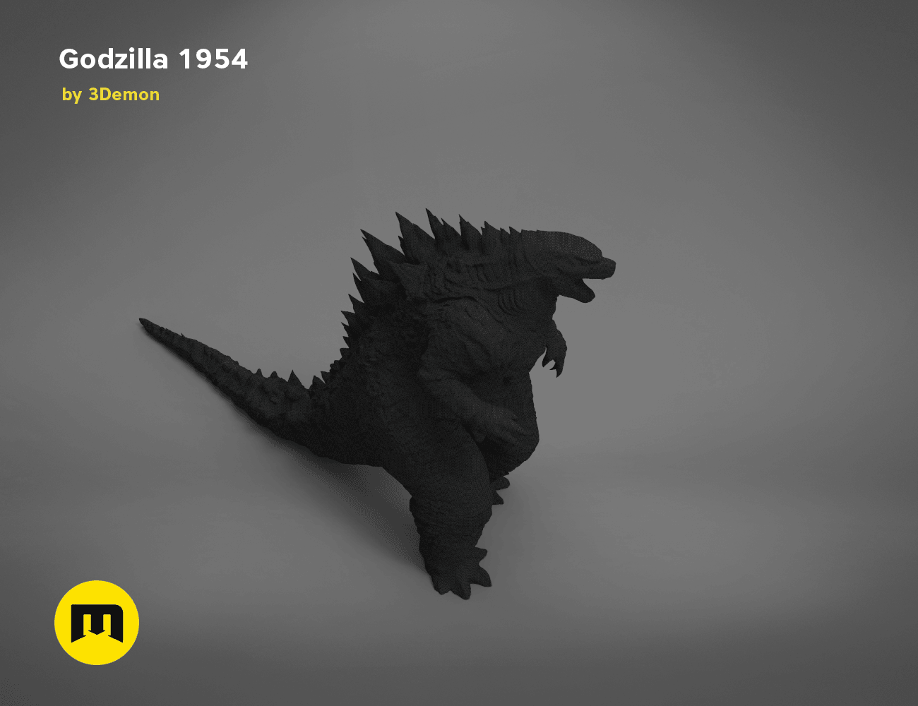 Free STL file Godzilla 1954 figure and bottle opener 🍾 (OBJ)・Design to ...