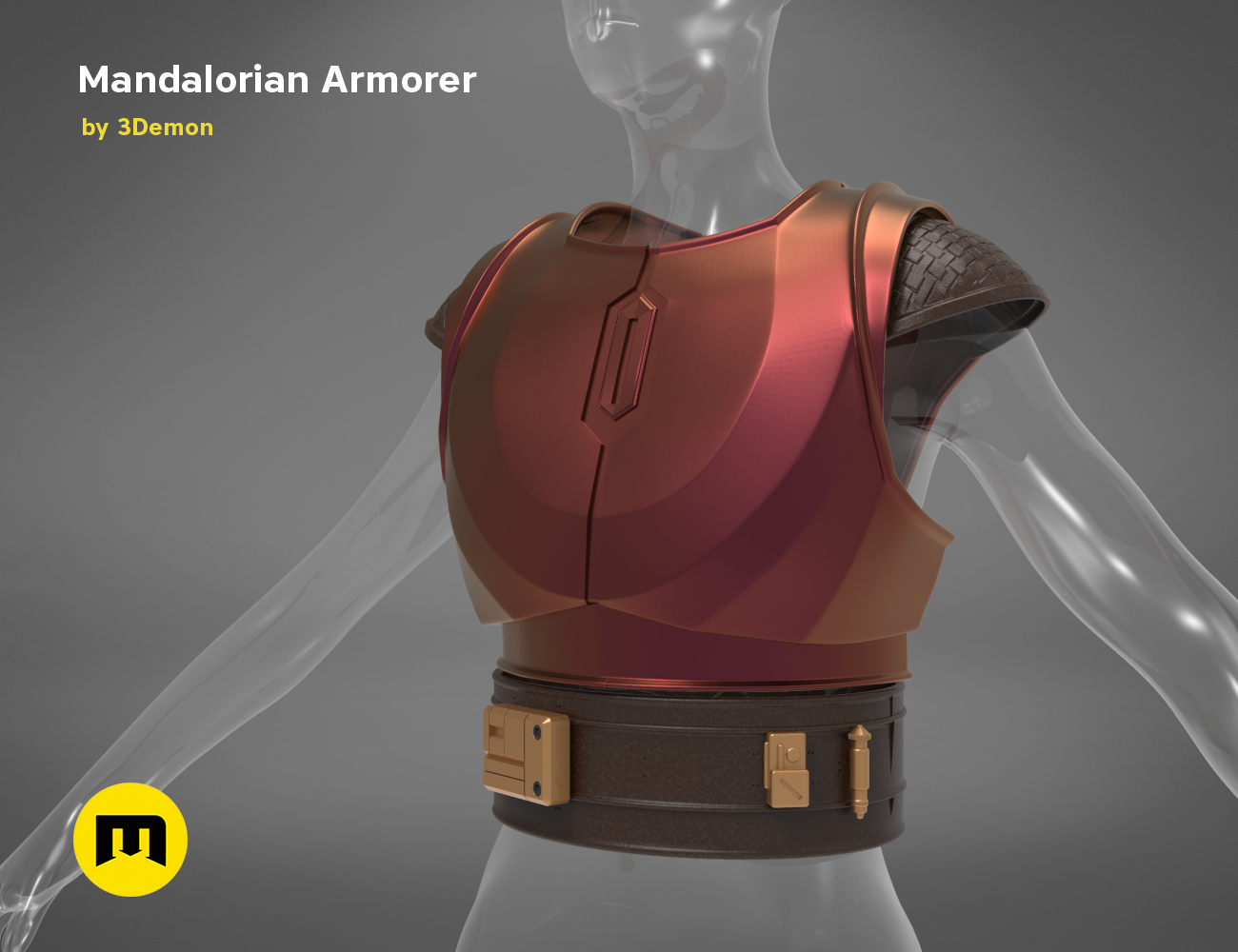 Mandalorian Armorer – Armor and tools・ 3D File for ・Cults