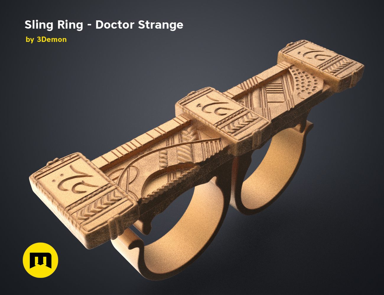 3D file Sling Ring - Doctor Strange 💍 ・3D printable model to download・Cults