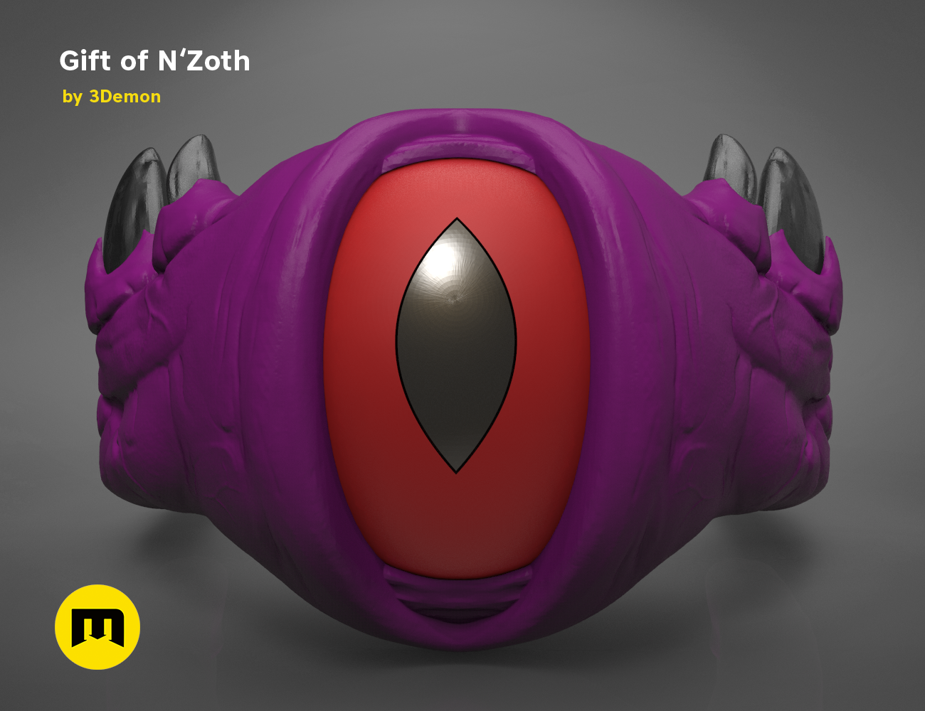 OBJ file Gift of N'Zoth - World of Warcraft 🎁・Design to download and 3D ...