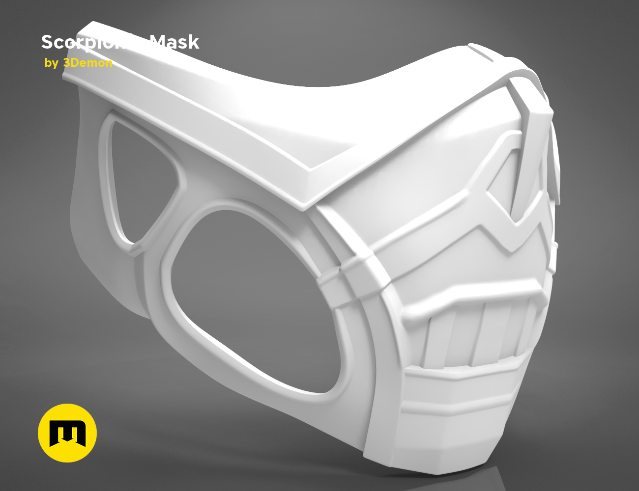 😷 Scorpion's Mask・ 3D File for ・Cults