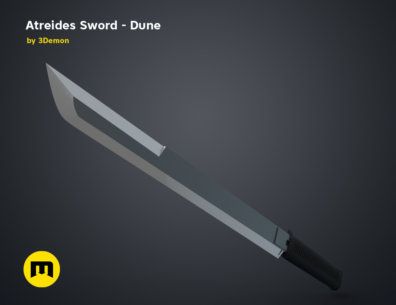Archivo 3D Espada Atreides 4 - Dune 👽 ・Design para impresora 3D para ...