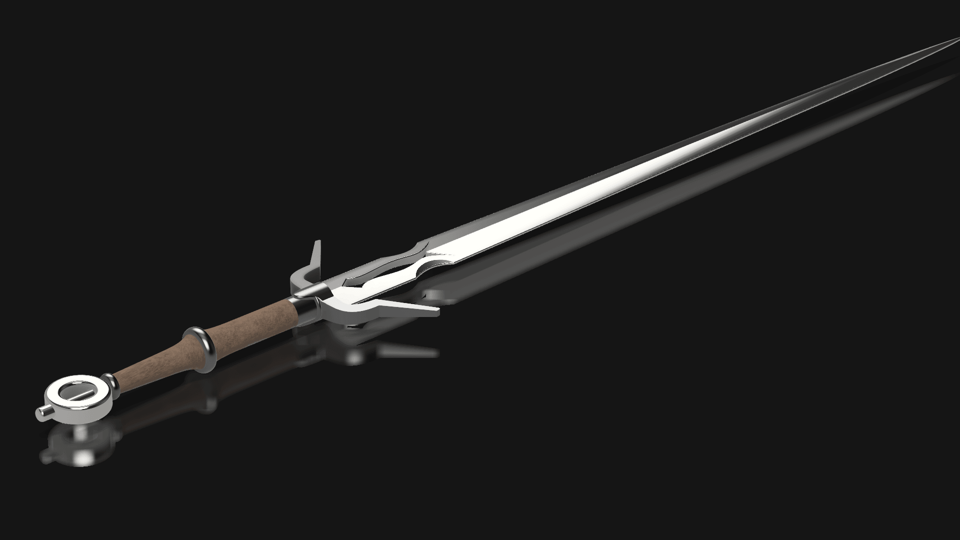 🗡️ Ciri's sword from The Witcher 3・ 3D File for ・Cults