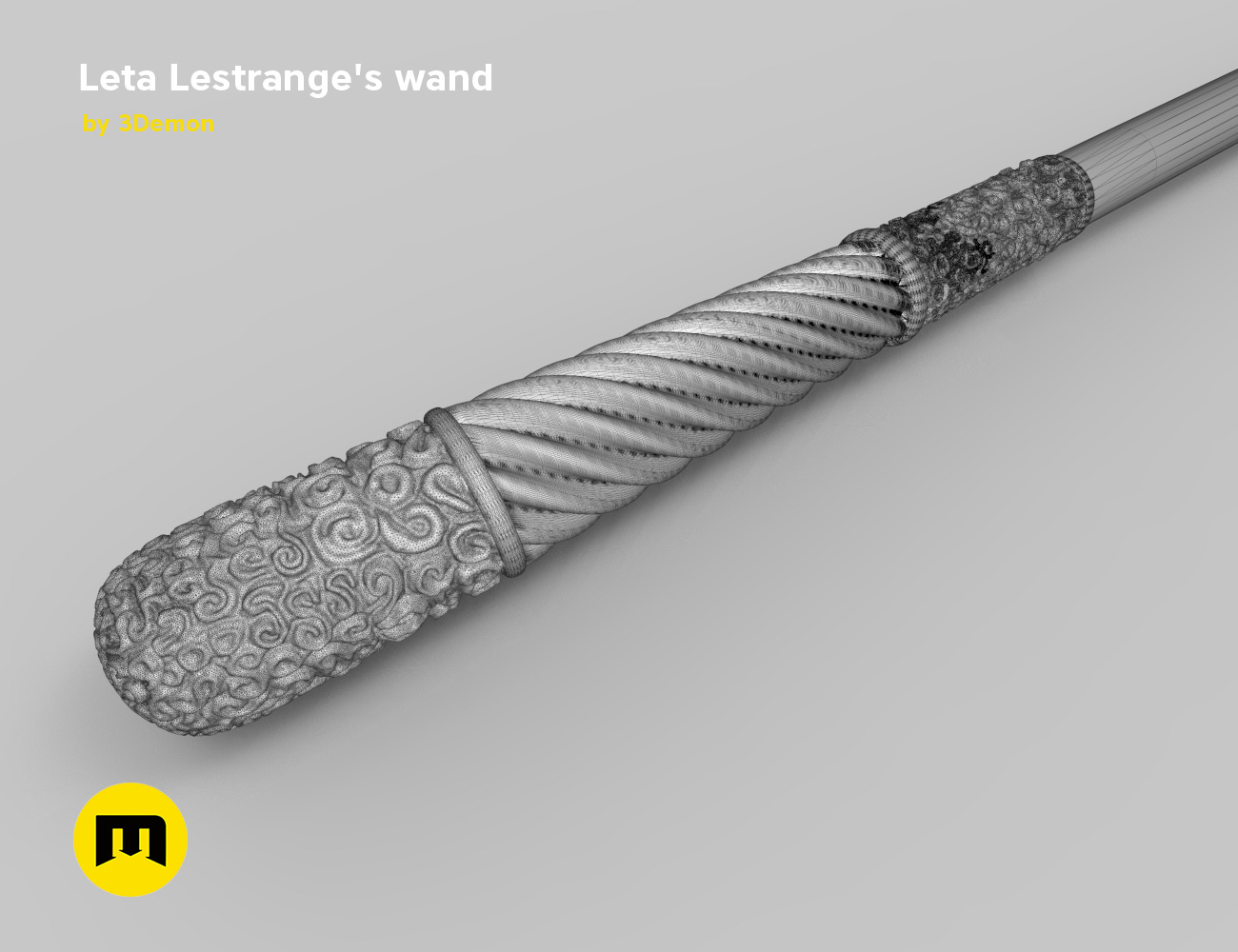 3D file Leta Lestrange wand 🎂 ・3D printing model to download・Cults