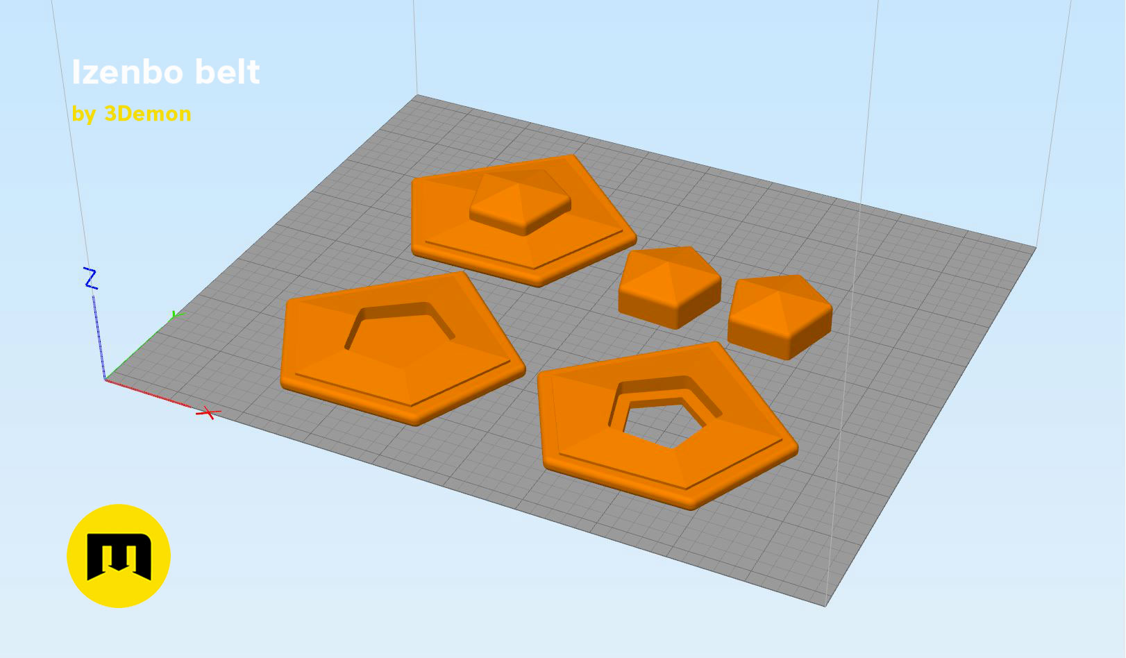 3D file Izenbo costume 🦖 ・Model to download and 3D print・Cults
