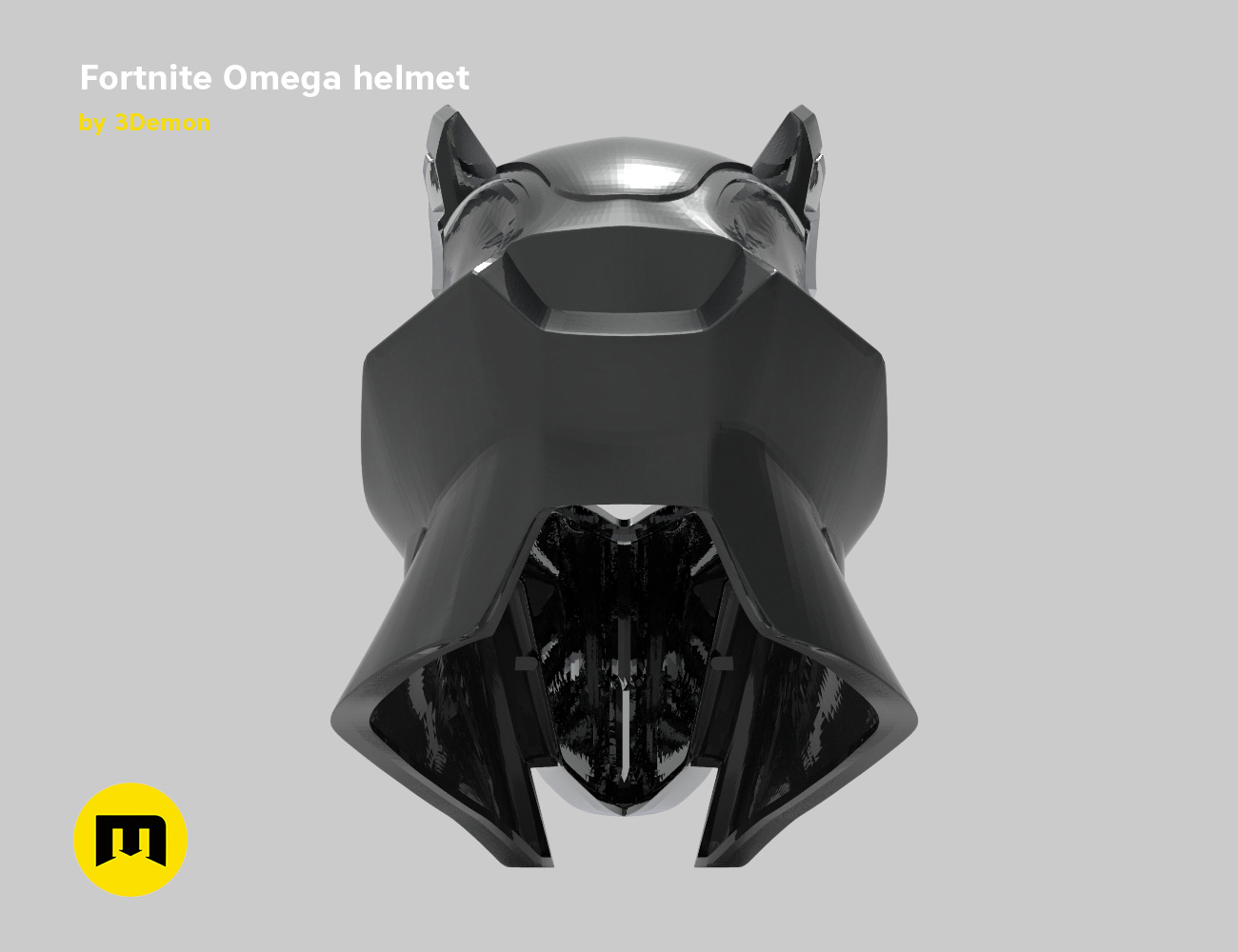🪖 Fortnite – Omega helmet・ STL File for ・Cults
