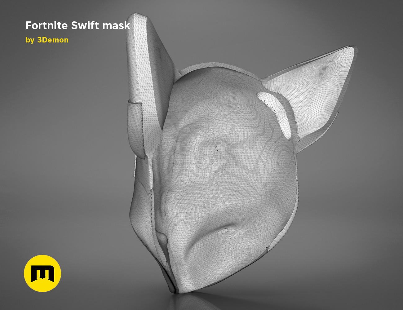 🆒 Fortnite Swift mask・ STL File for ・Cults