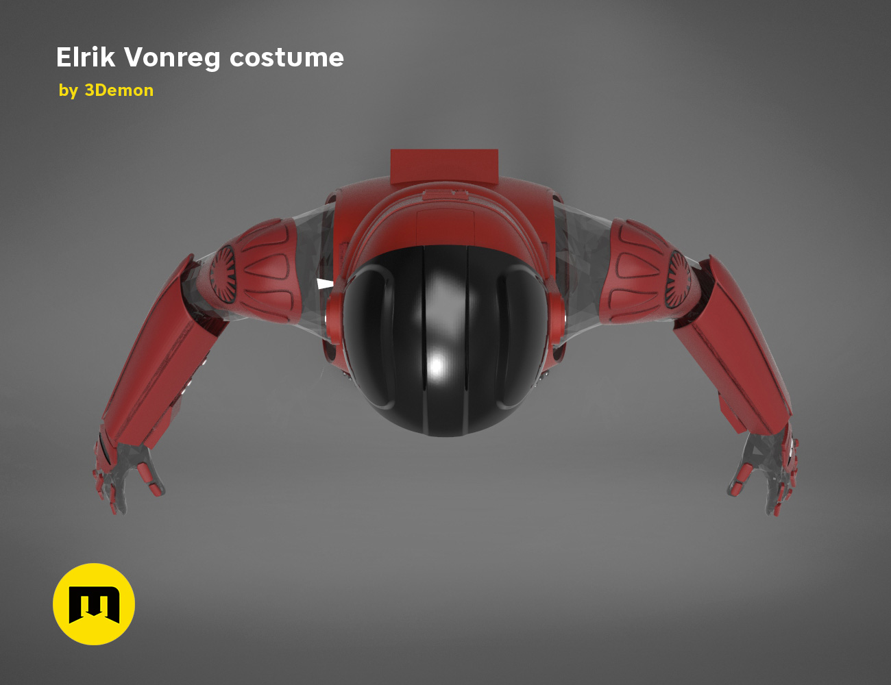 OBJ file Erik Vonreg armor ⭐ ・3D printing idea to download・Cults