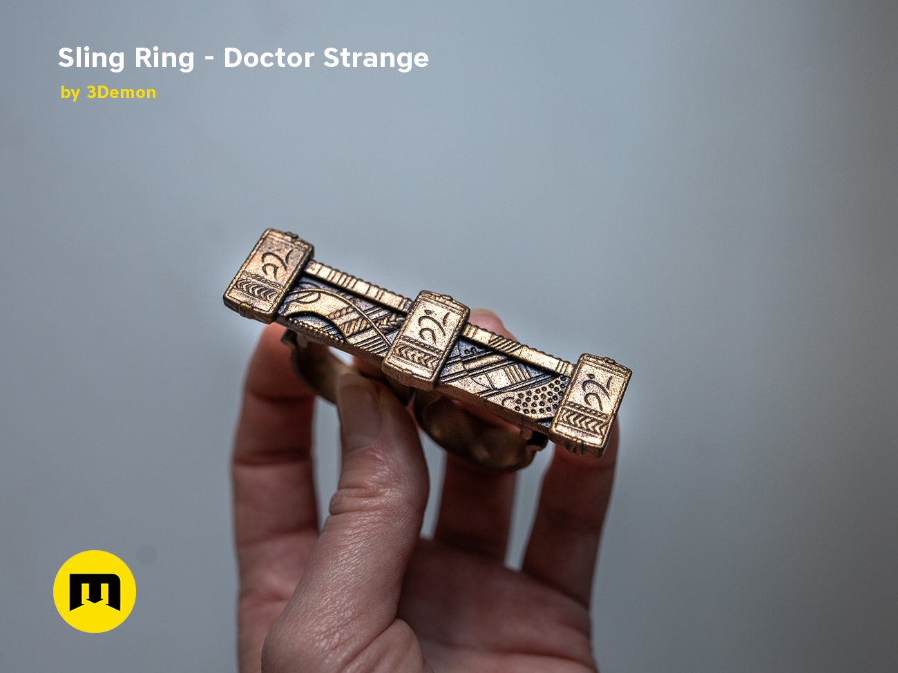 💍 Sling Ring - Doctor Strange・ 3D File for ・Cults