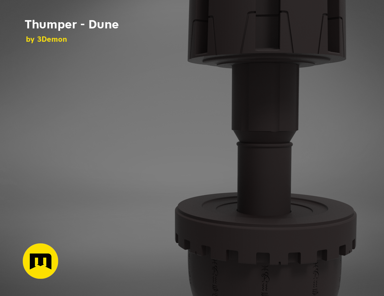 🔫 Thumper - Dune・ 3D File for 3D printing・Cults