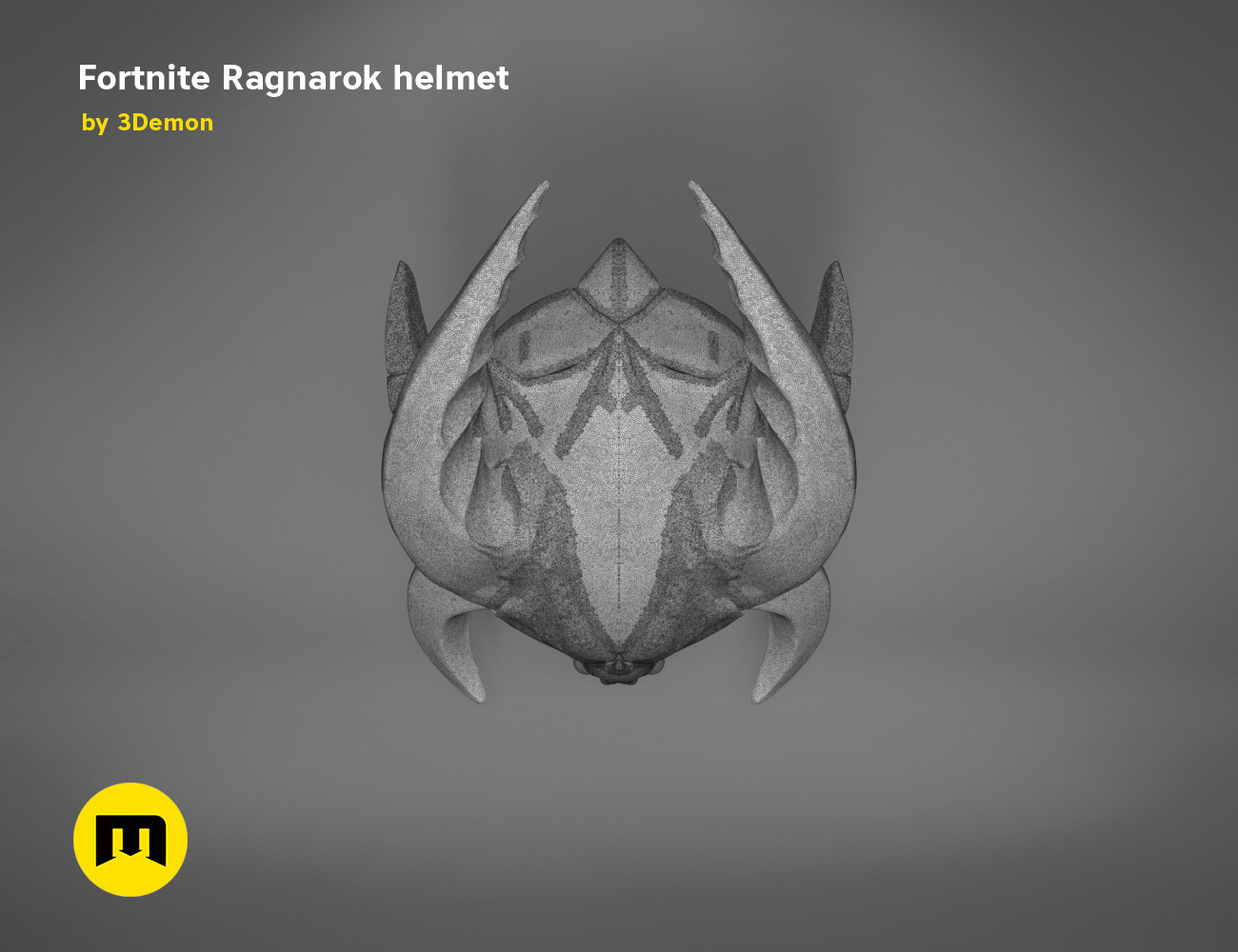 STL file Ragnarok Fortnite helmet 🪖 (OBJ)・3D print object to download・Cults