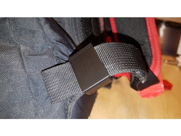 Free STL file Bag Strap Clip 25mm 📱 ・3D printer design to download・Cults