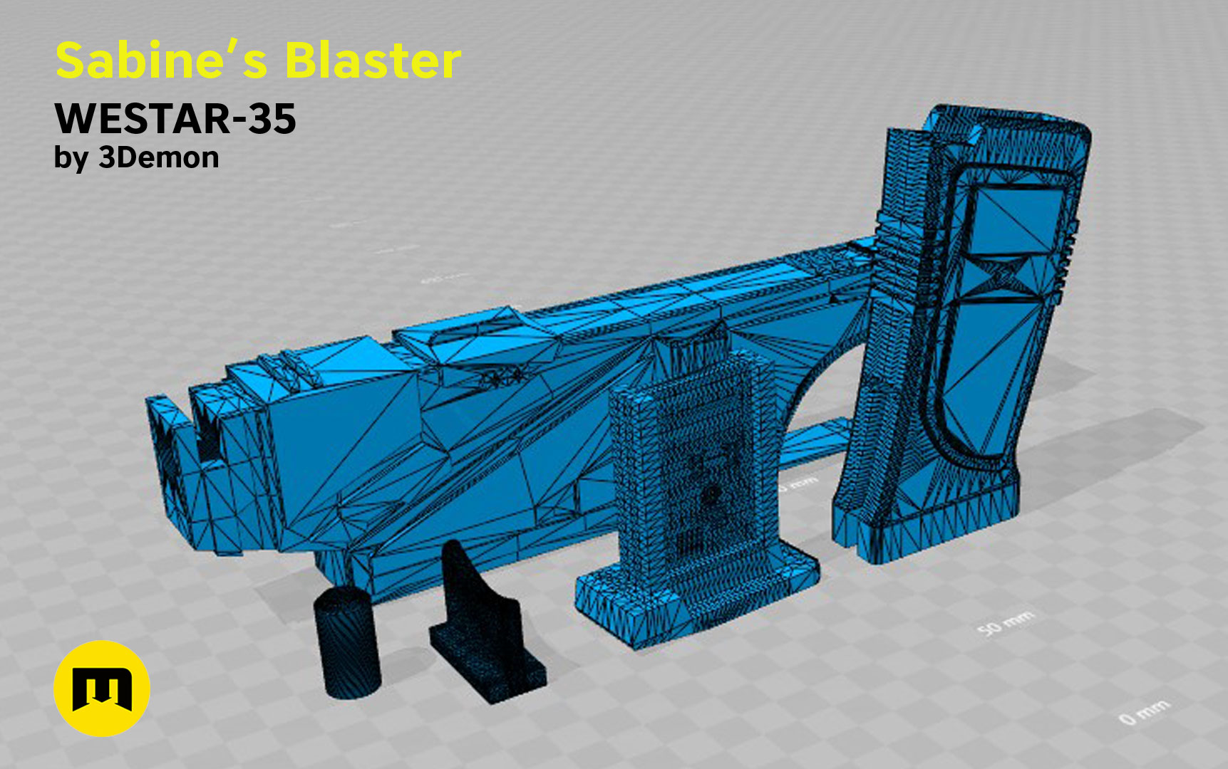Fichier 3D Les deux Sabine Wren Blasters WESTAR-35 🍊・Modèle à imprimer en 3D à télécharger・Cults