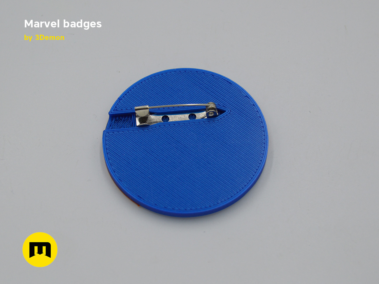 Archivo 3D Insignias Marvel Impresión simple en color 🎨 ・Objeto para ...
