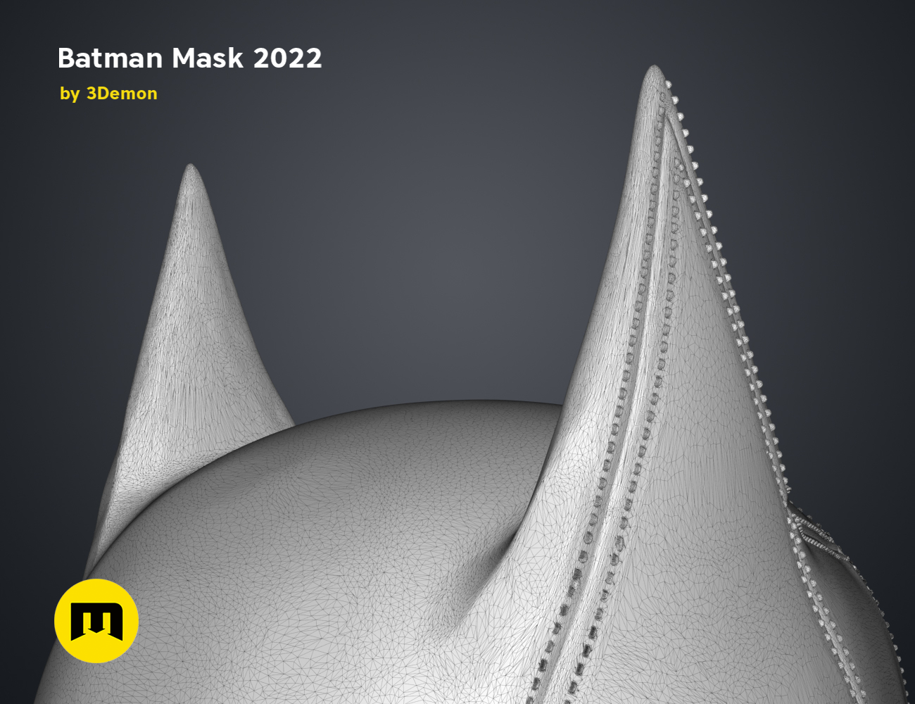 🎬 Batman Mask – The Batman・ 3D File for ・Cults