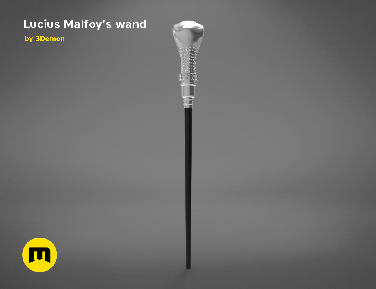 3D file Lucius Malfoy’s Wand 🪄 ・3D printable model to download・Cults