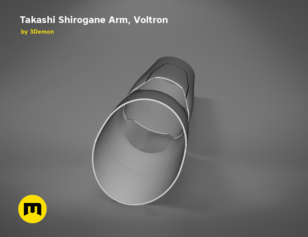 💪 Takashi Shirogane Arm from Voltron・ 3D File for ・Cults