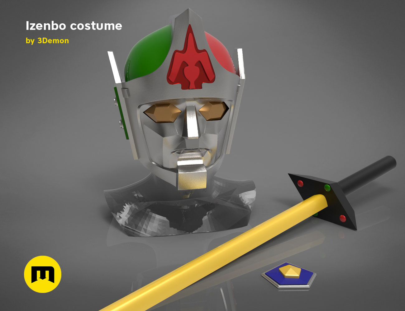 3D file Izenbo costume 🦖 ・Model to download and 3D print・Cults