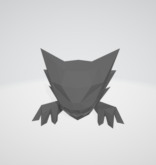 🐉 Haunter Low Poly Pokemon・ STL File for 3D printing・Cults