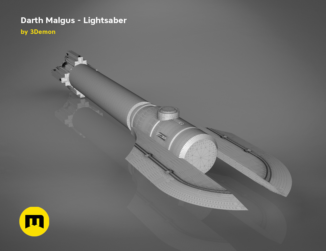 Fichier 3D Le sabre laser de Dark Malgus 📽️・Plan pour imprimante 3D à ...