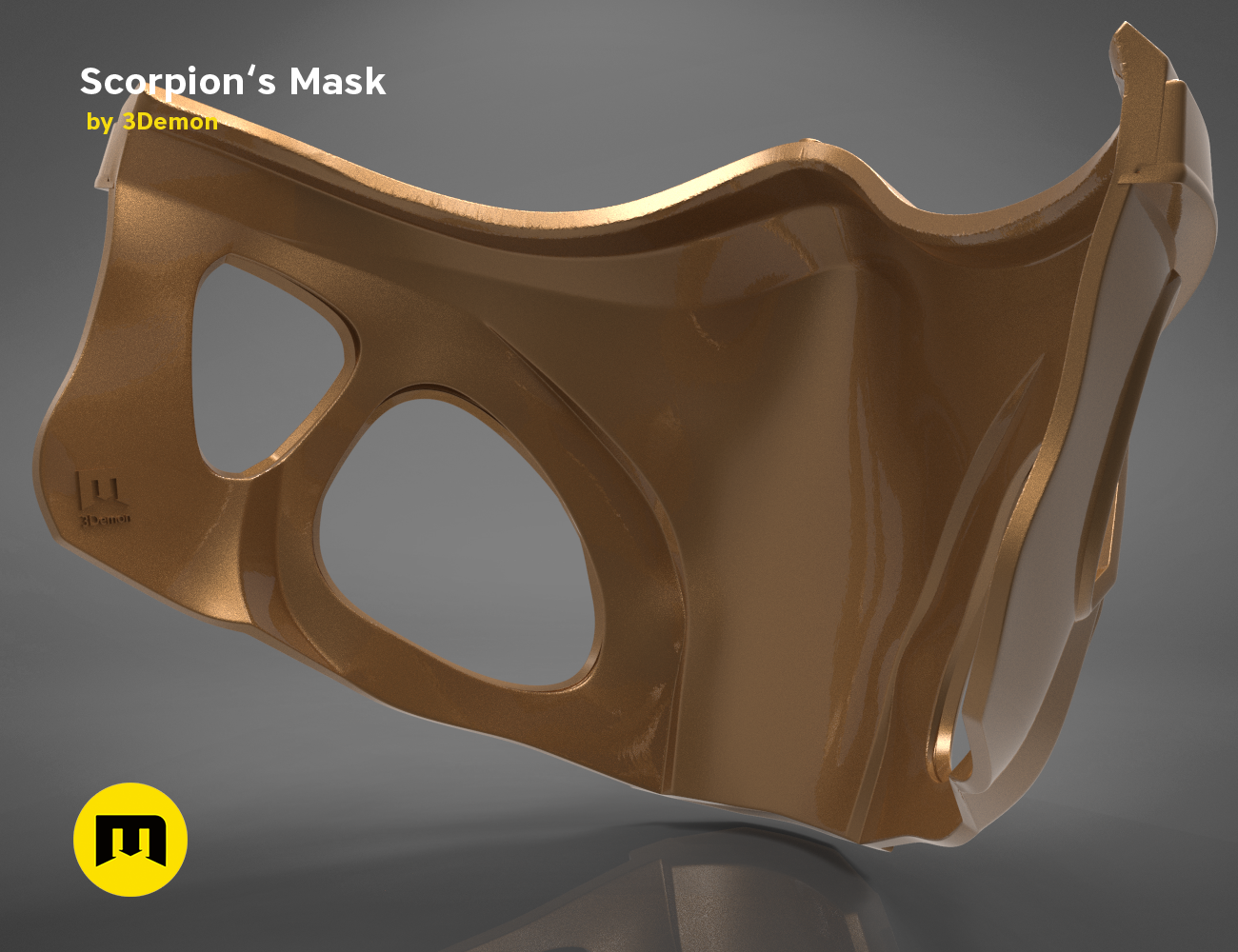 😷 Scorpion's Mask・ 3D File for ・Cults