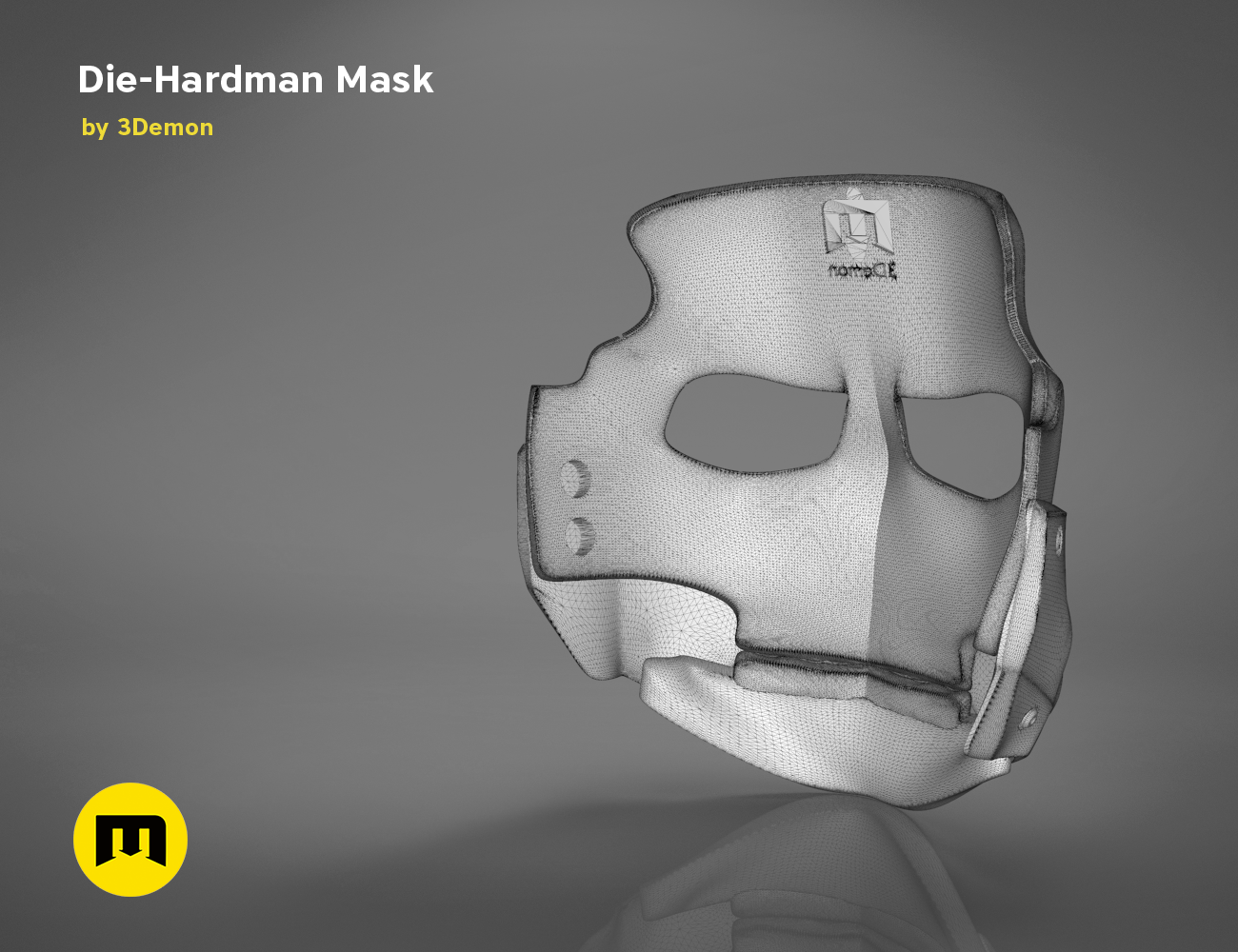 3D file Die-Hardman mask from Death Stranding 🎮 ・3D printable model to ...