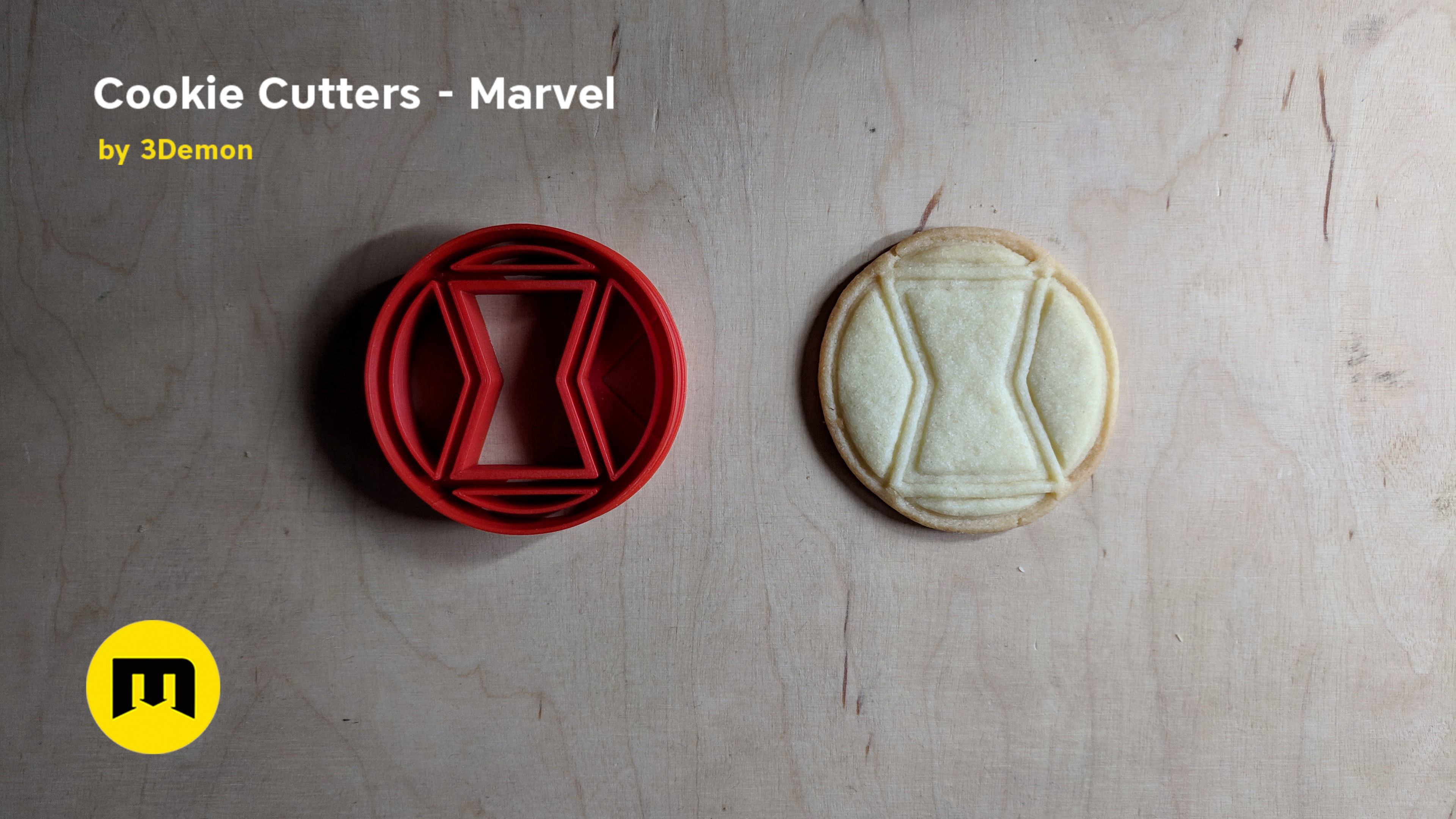 🍪 Marvel Cookie Cutters set・ 3D File for ・Cults