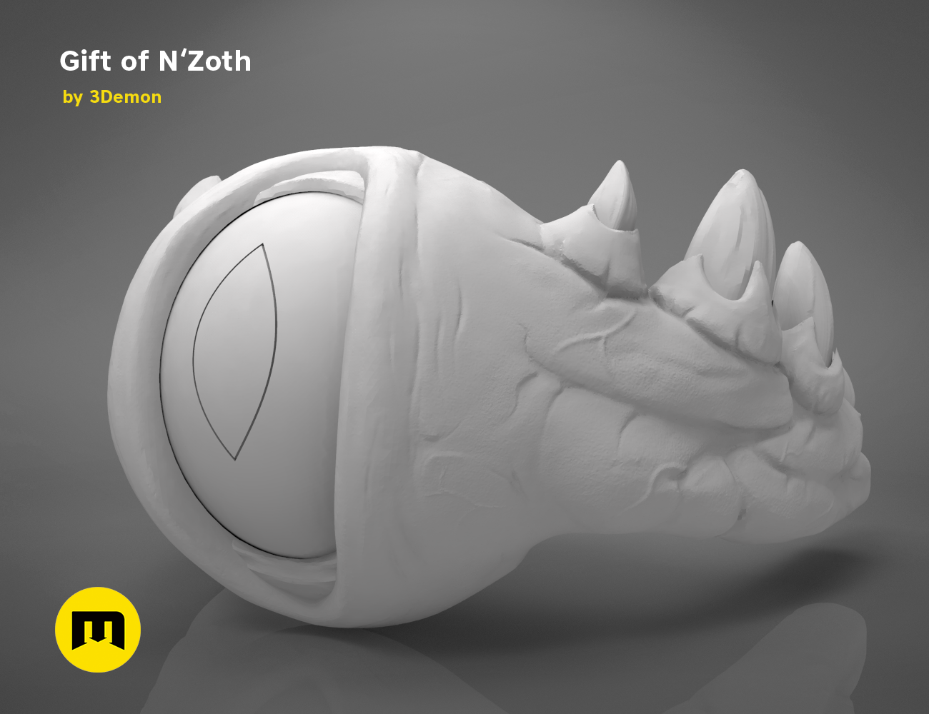 OBJ file Gift of N'Zoth - World of Warcraft 🎁・Design to download and 3D ...