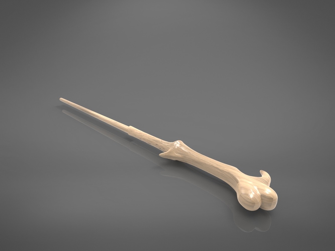 👽 Voldemort wand - Harry Potter films 3D print model・ 3D File for ・Cults
