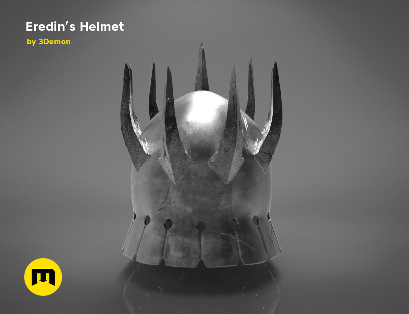 🪖 Eredin’s helmet - The Witcher Wild Hunt・ 3D File for ・Cults