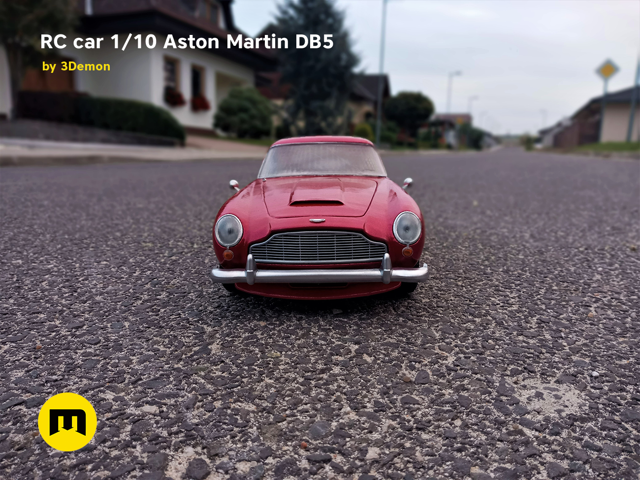 arquivo 3D Modelo RC Aston Martin DB5 🚗 ・design para impressora 3D para download・Cults