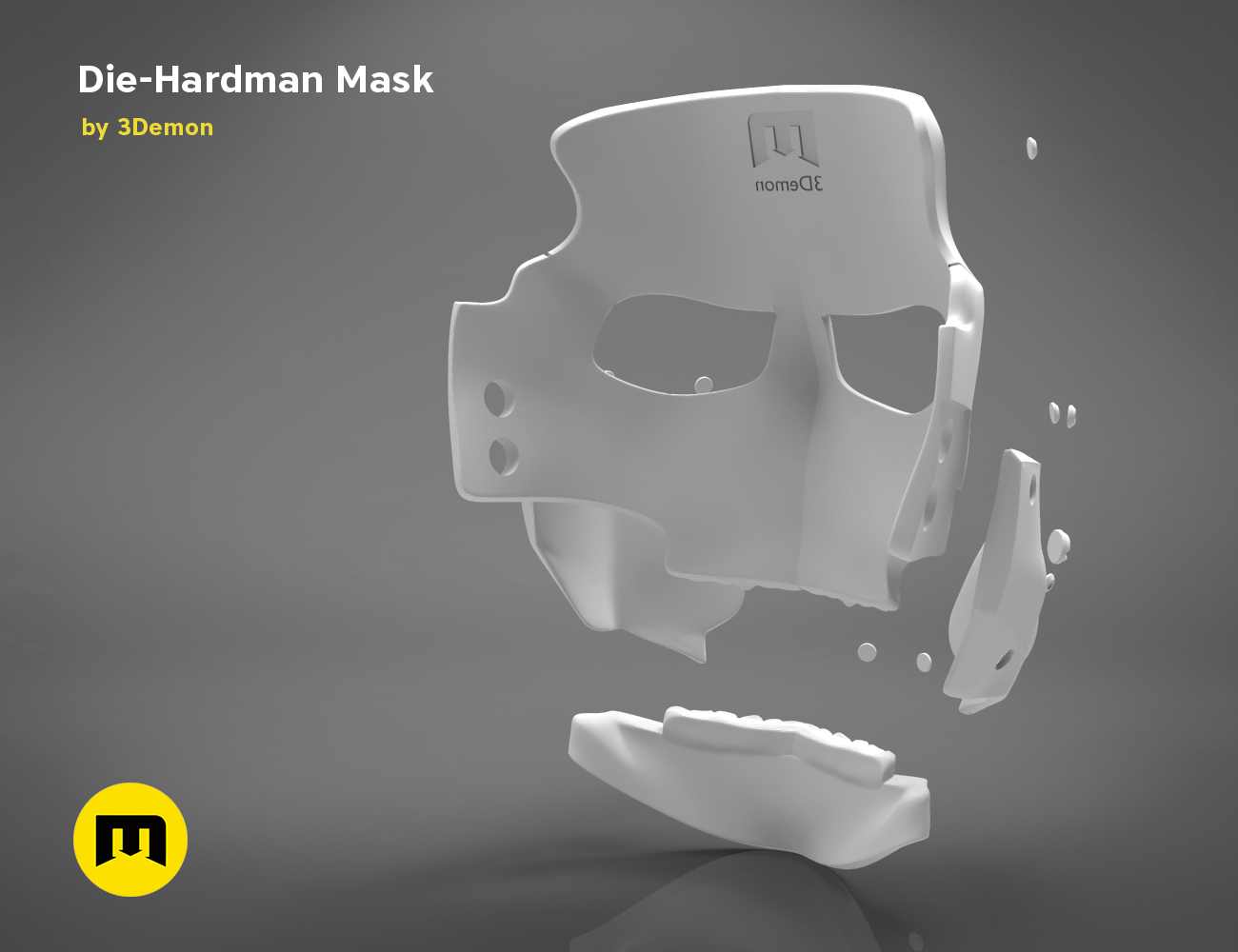 🎮 Die-Hardman mask from Death Stranding・ 3D File for 3D printing・Cults