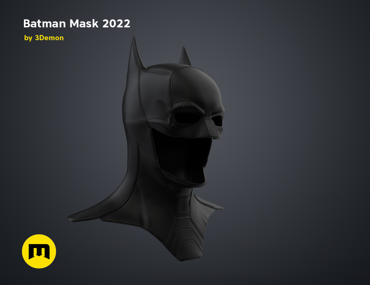 🎬 Batman Mask – The Batman・ 3D File for ・Cults