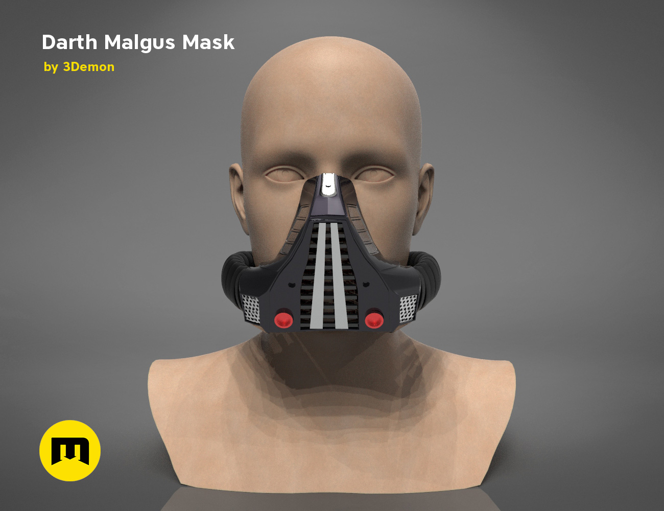 ⭐ Darth Malgus mask - Star Wars・ 3D File for ・Cults