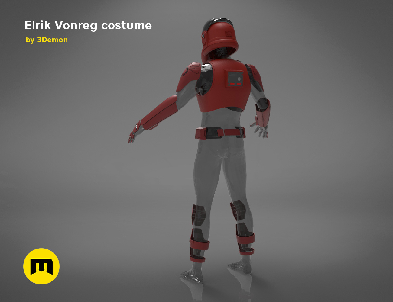 OBJ file Erik Vonreg armor ⭐ ・3D printing idea to download・Cults