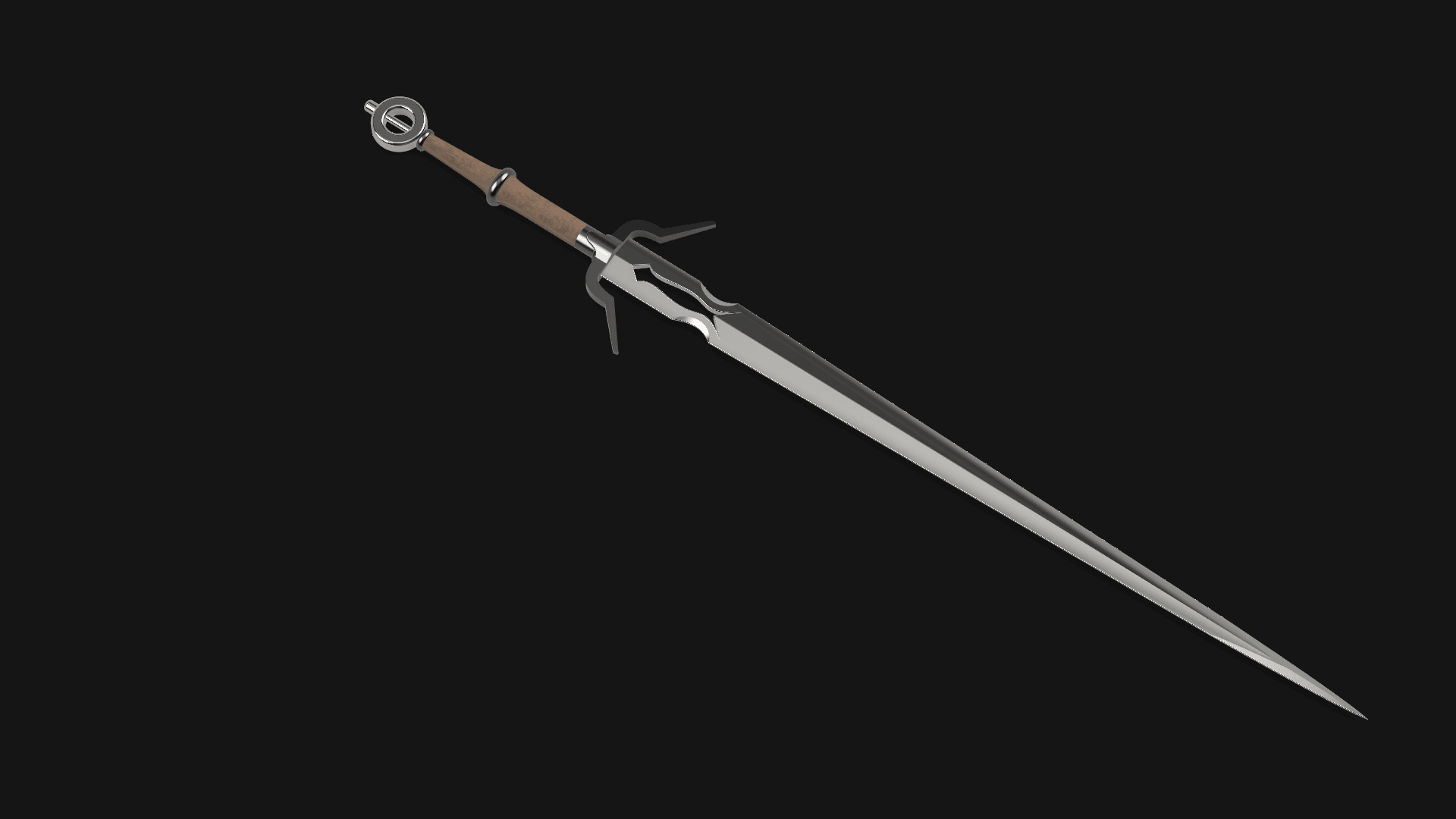 🗡️ Ciri's sword from The Witcher 3・ 3D File for ・Cults