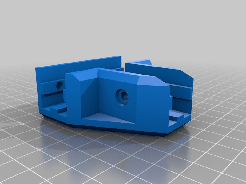 Free STL file 2020 Aluminum Extrusion Perpendicular Two Way Support 🔧 ...