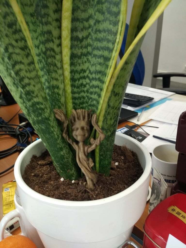 3D printable Dancing Groot・Cults