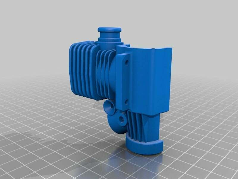 Free STL file Nitro RC Car Engine Block 🚗 ・3D printer design to ...