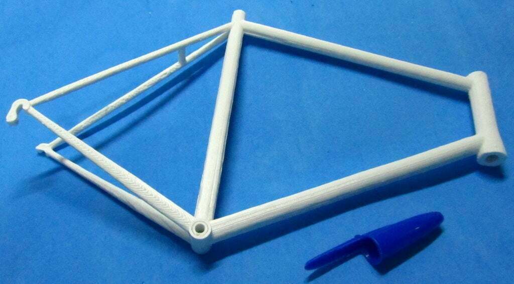 Free STL file Road Bike Frame 1:5 scale 🖼️ ・3D printer design to ...