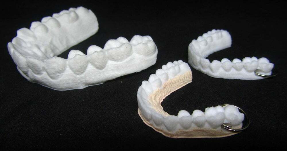 Free STL file Dental Teeth Keychain 🗝️ ・3D print design to download・Cults