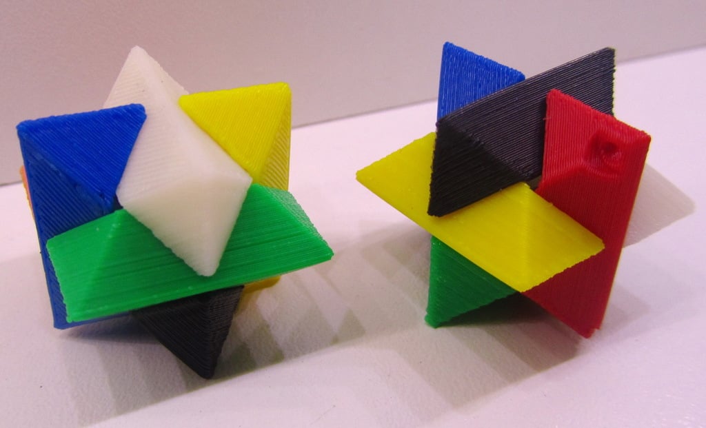 3D print Northern Star Key Chain RIDDLE・Cults