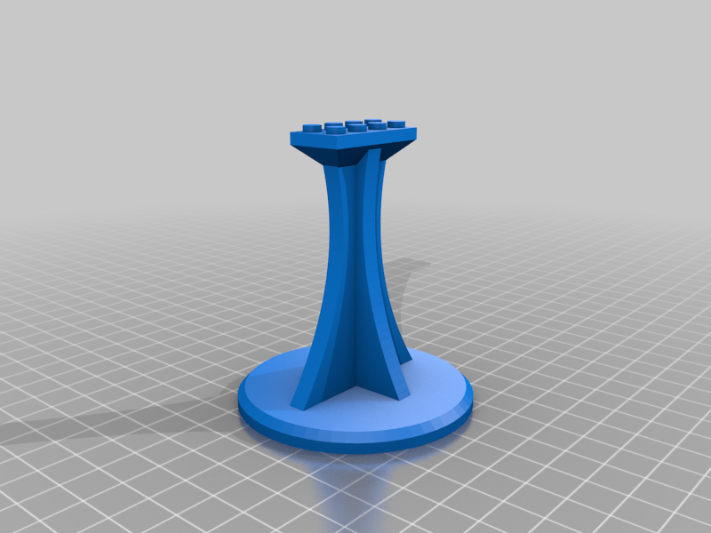 🧱 Stand for brick construction・Free STL File for 3D printing・Cults